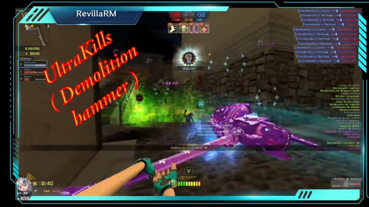 [CSNS] UltraKills Demolition hammer | Zombie Z - Map Italy | Gameplay ...