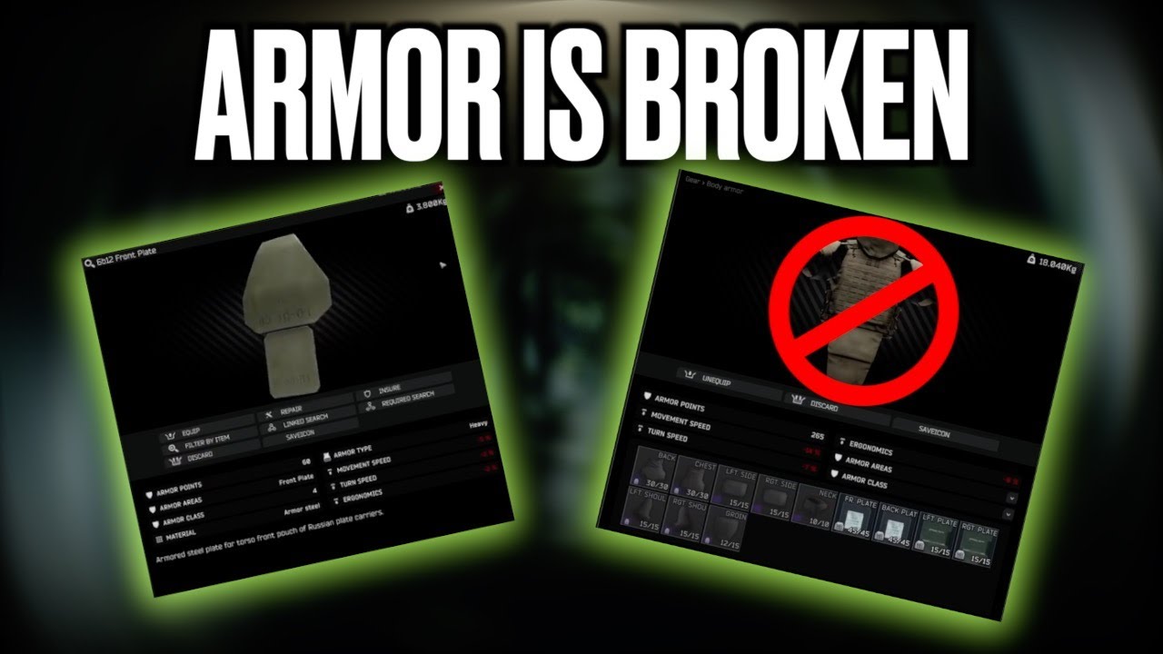 ARMOR IS BROKEN | Escape From Tarkov - YouTube