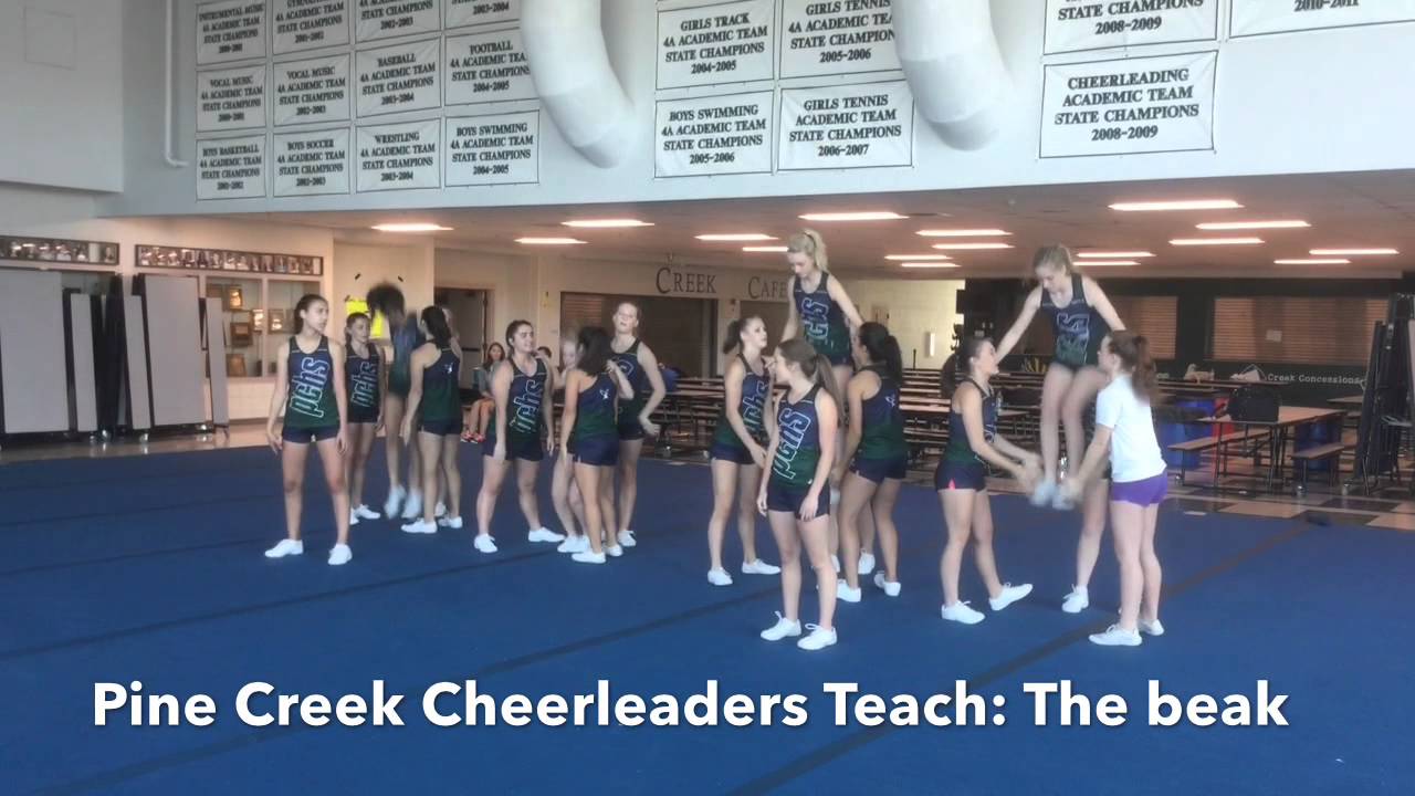 PCHS Cheer - The Beak - YouTube