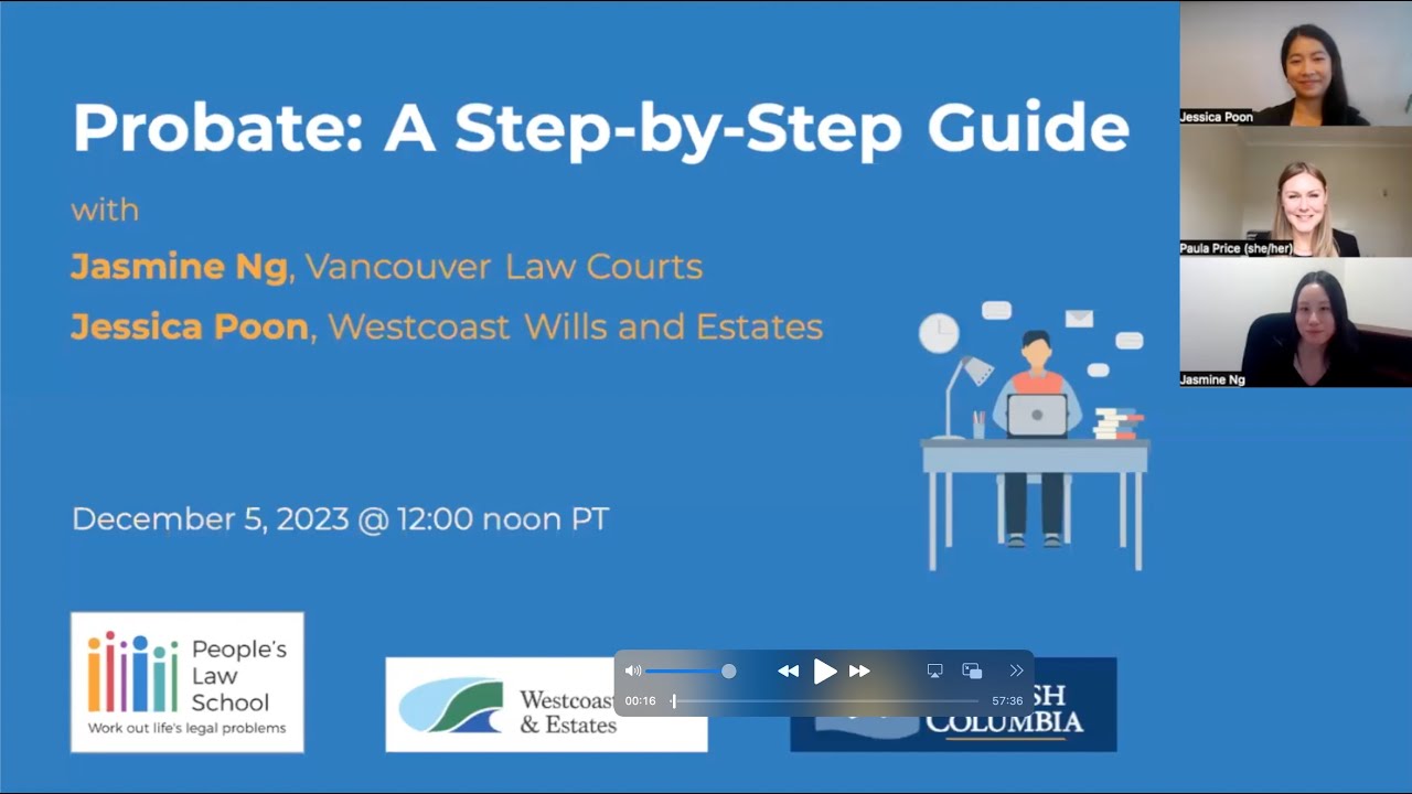 Probate Step-by-Step (Recorded Webinar) - YouTube
