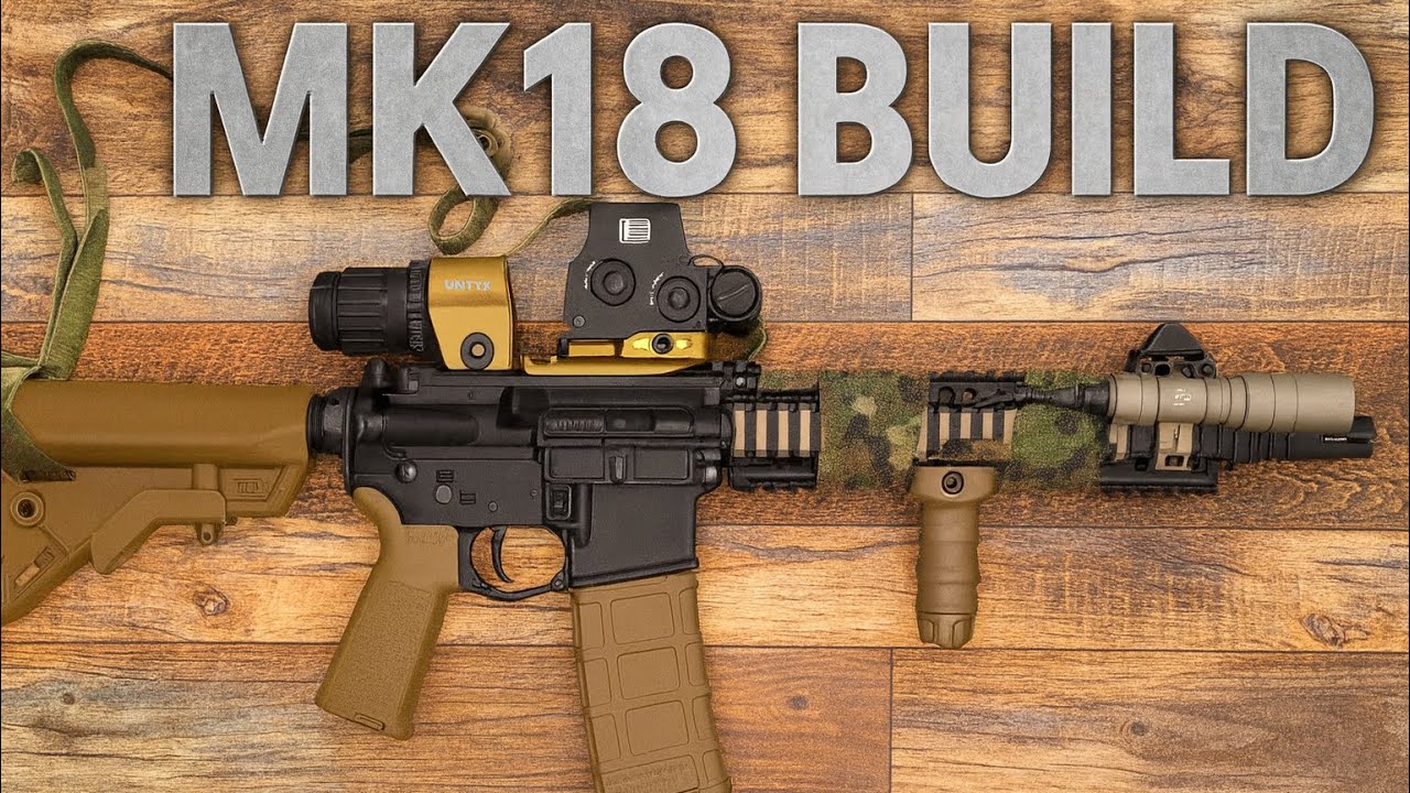 CQB Truck Gun Set Up Daniel Defense MK18 Build | EOTech Holographic ...