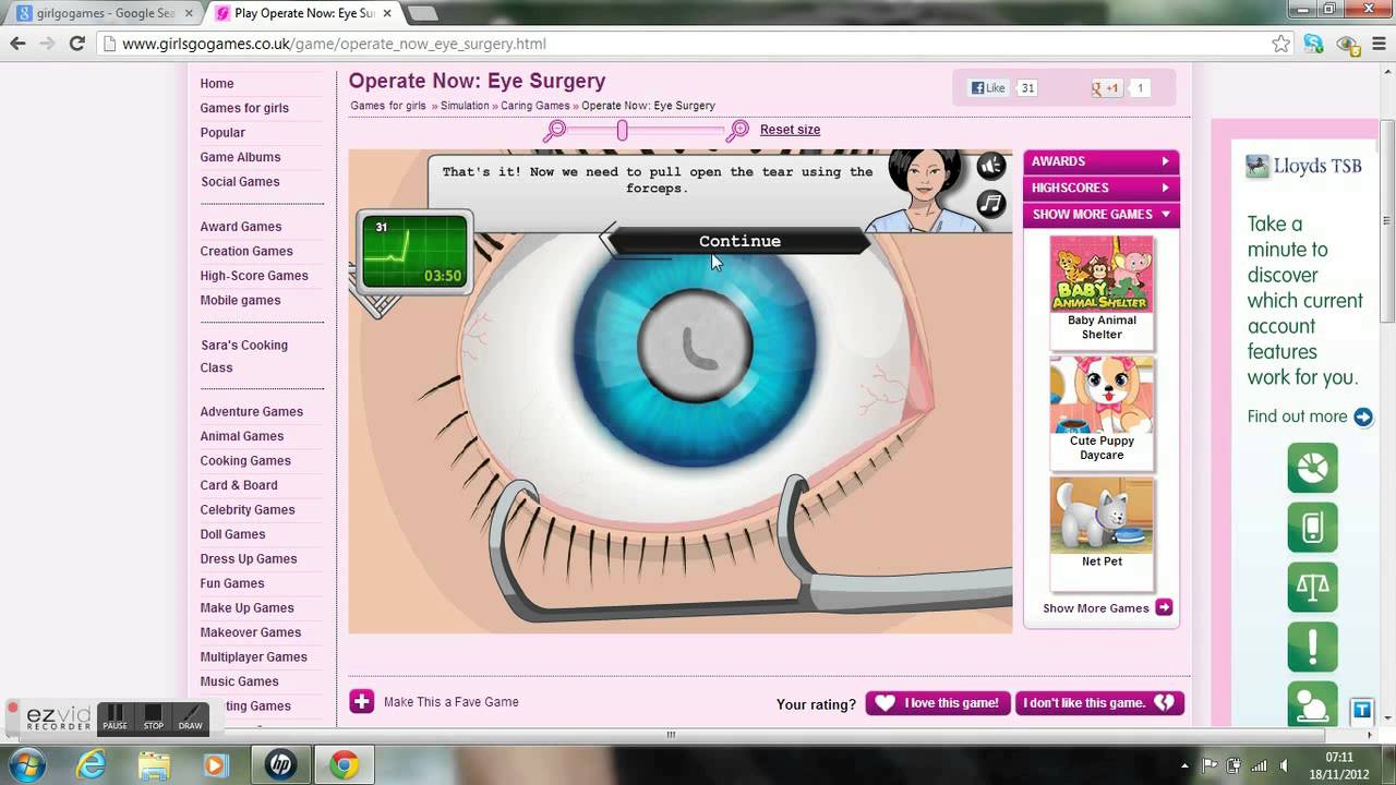 Operate Now: Eye Surgery - YouTube
