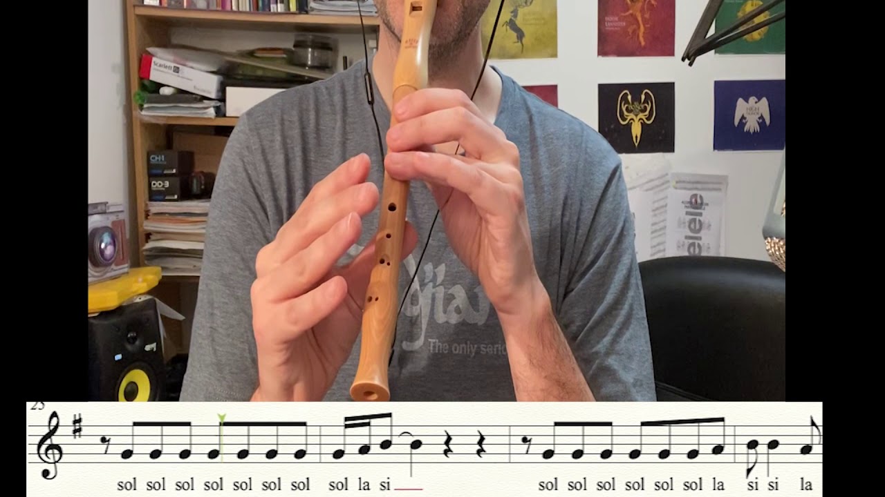 Photograph, Ed Sheeran - Recorder tutorial - YouTube