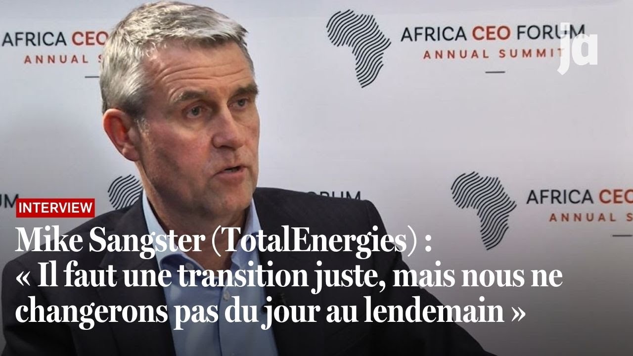 Mike Sangster (TotalEnergies) : « Nous ne changerons pas du jour au ...