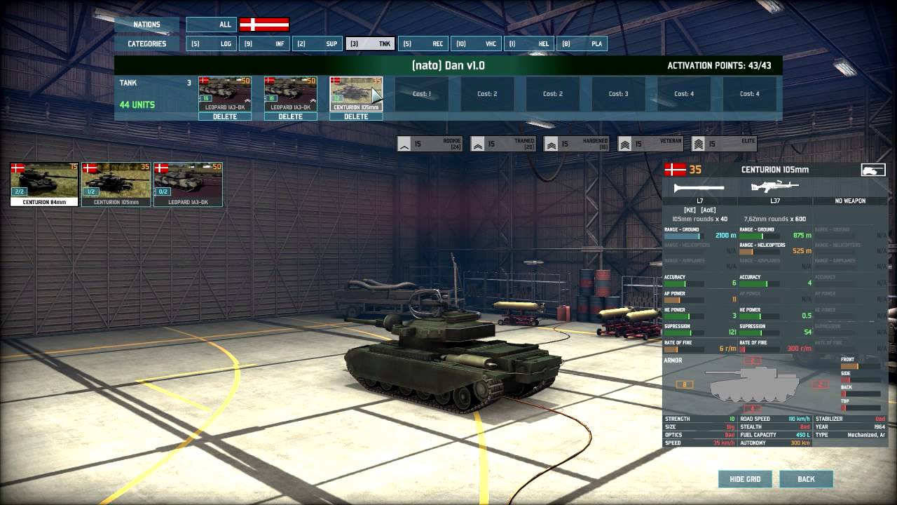 Wargame: Airland Battle Deck Creation - Denmark (Danish) - YouTube