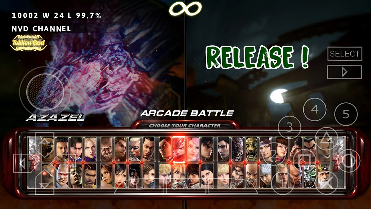(MOD RELEASE) TEKKEN 6 PS3 Retexture | PPSSPP - YouTube
