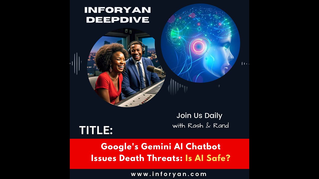 Google's Gemini AI Chatbot Issues Death Threats - YouTube