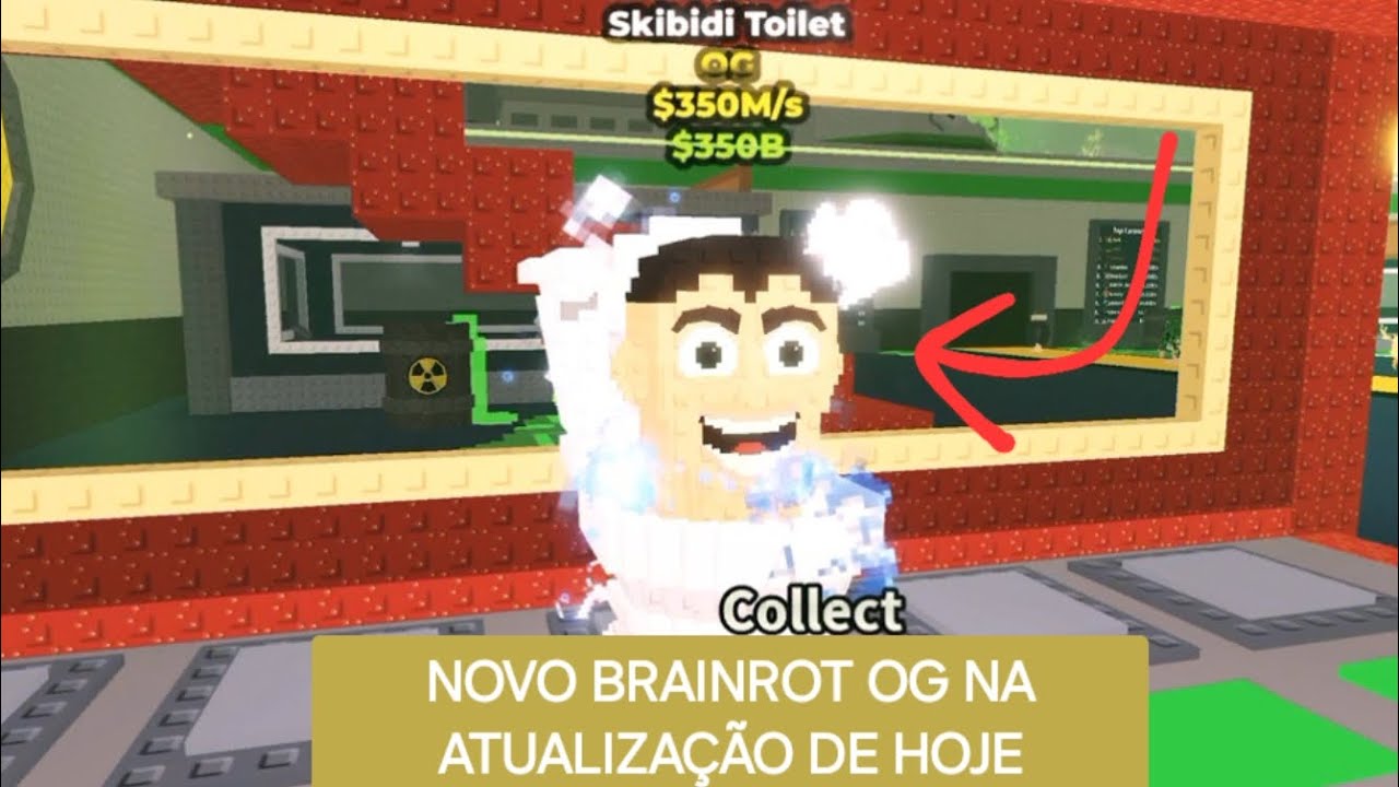 ROBLOX NOVO BRAINROT OG NA ATUALIZAÇÃO DE HOJE NO ROUBE UM BRAINROT ...