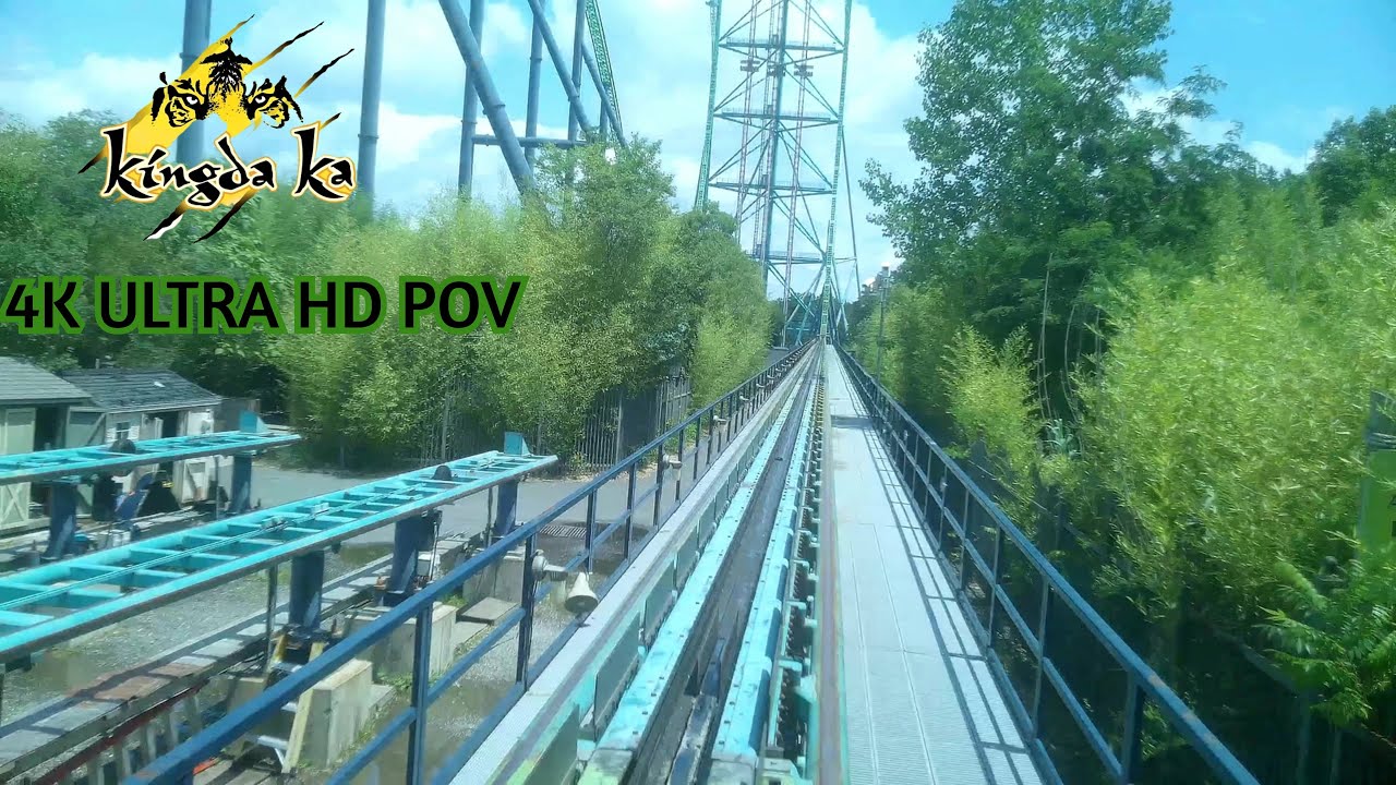 Front Row POV: Kingda Ka - 4K Ultra HD Coaster Experience - YouTube