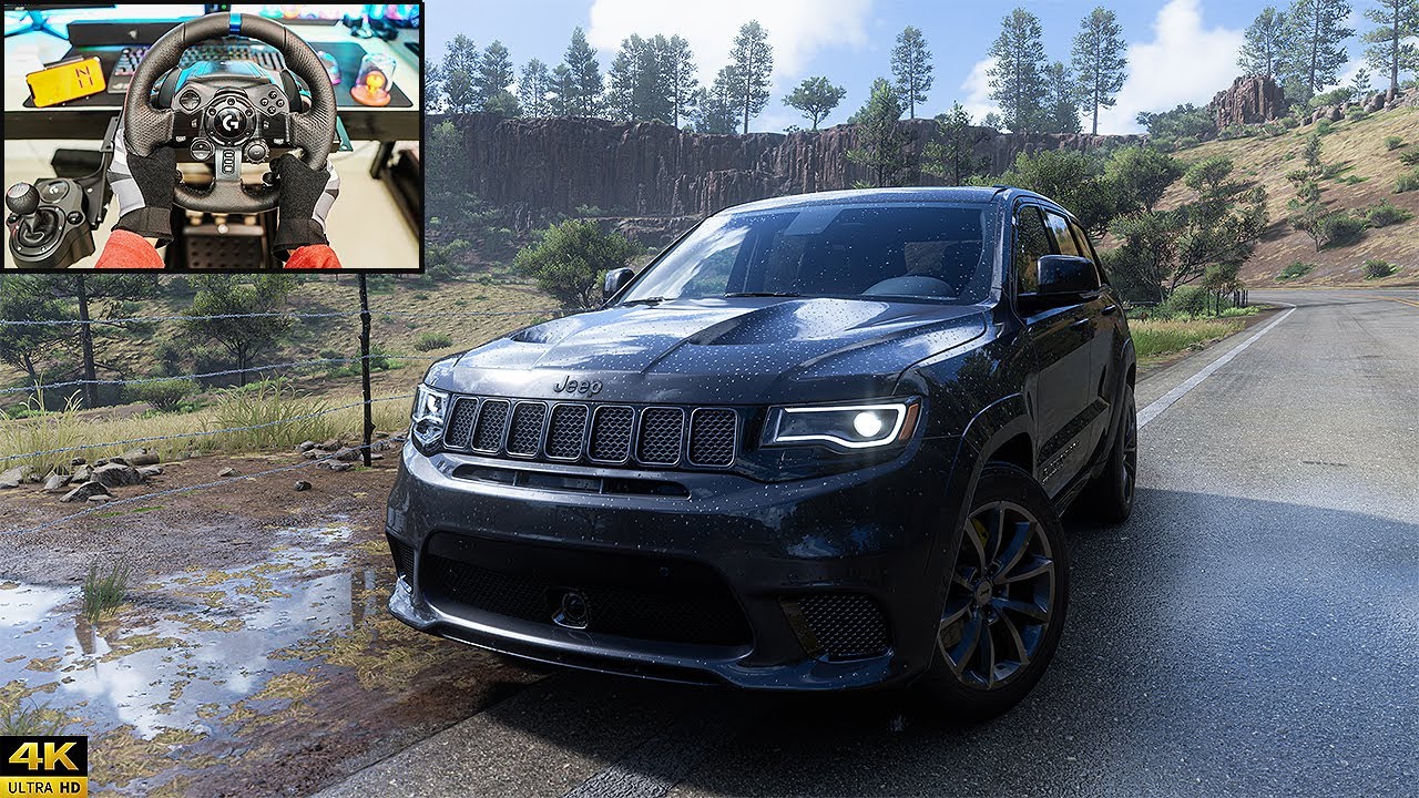 Jeep Grand Cherokee Trackhawk (707HP) | Forza Horizon 5 | Logitech G923 ...