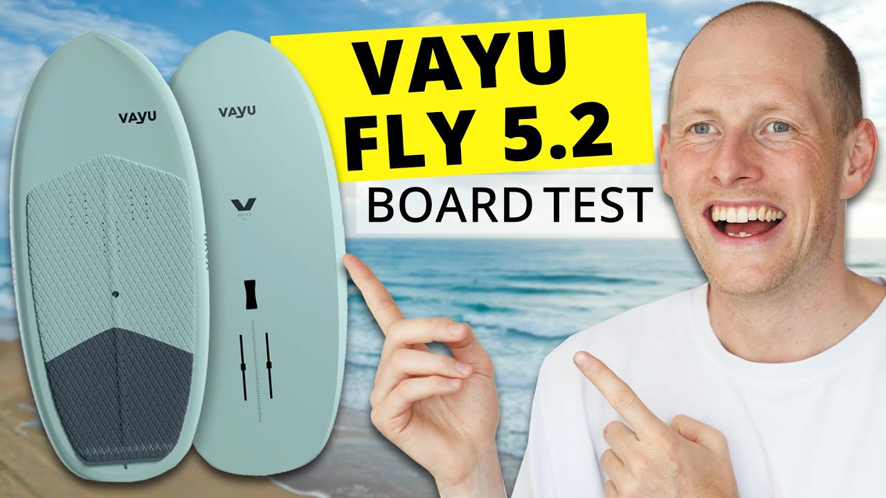 Wingfoil Board UNTER 100L probiert! (Vayu Fly Board 5.2 90L) - YouTube