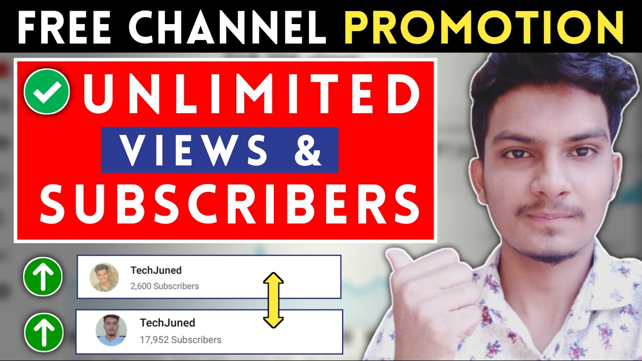 FREE Promotion For New YouTubers | How To Promote Your New YouTube ...
