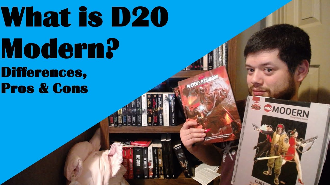 RPG Dive - What Makes D20 Modern Different? - YouTube