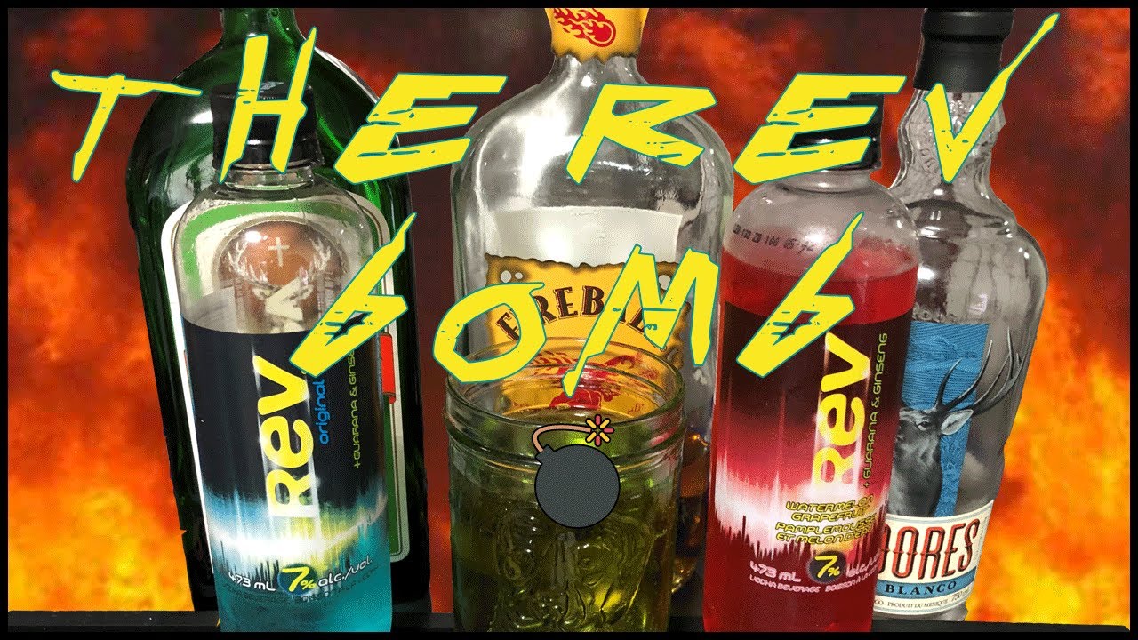 The REV Bomb & Shots Edition Featuring Jägermeister & Fireball - YouTube