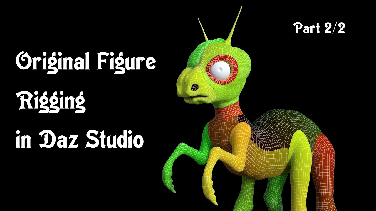 Original Figure Rigging in Daz Studio —part 2/2 - YouTube