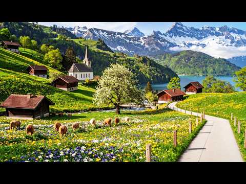 Summer Vibes of Beautiful Switzerland 🇨🇭 Charming Swiss Alpine Villages