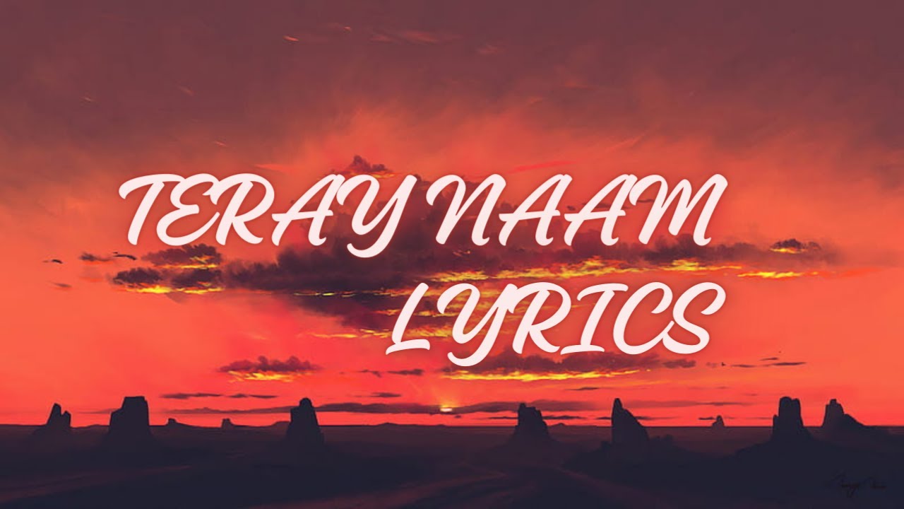 TERAY NAAM LYRICS BY HASAN RAHEEM AND RAFTAAR - YouTube