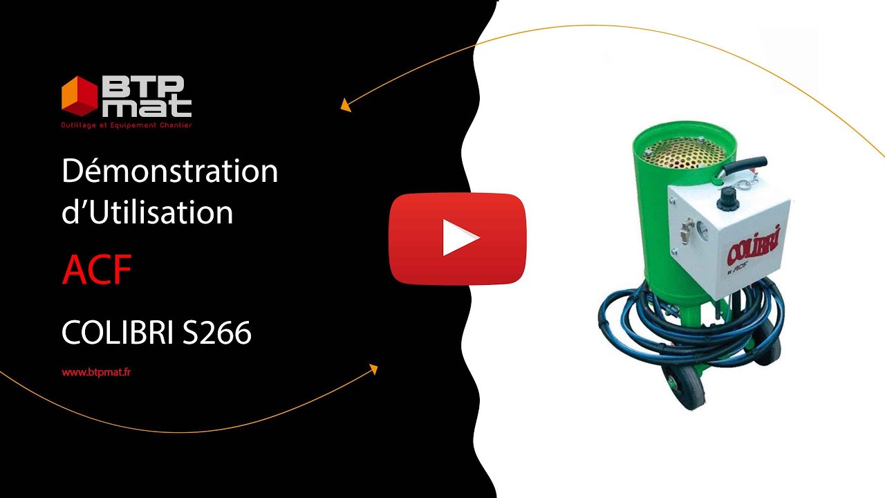 ACF COLIBRI S266 - Démonstration d'Utilisation - YouTube