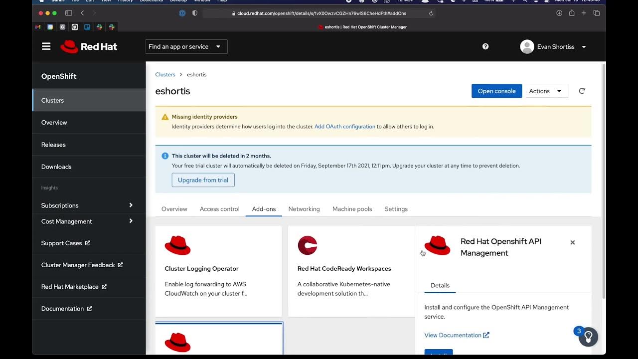 Getting Started with Red Hat OpenShift API Management - YouTube