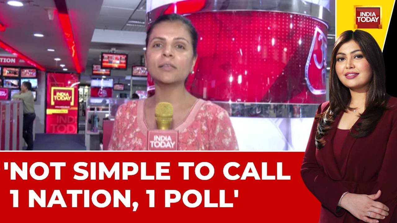 India Today's Preeti Choudhary On Will One Nation, One Election Have ...