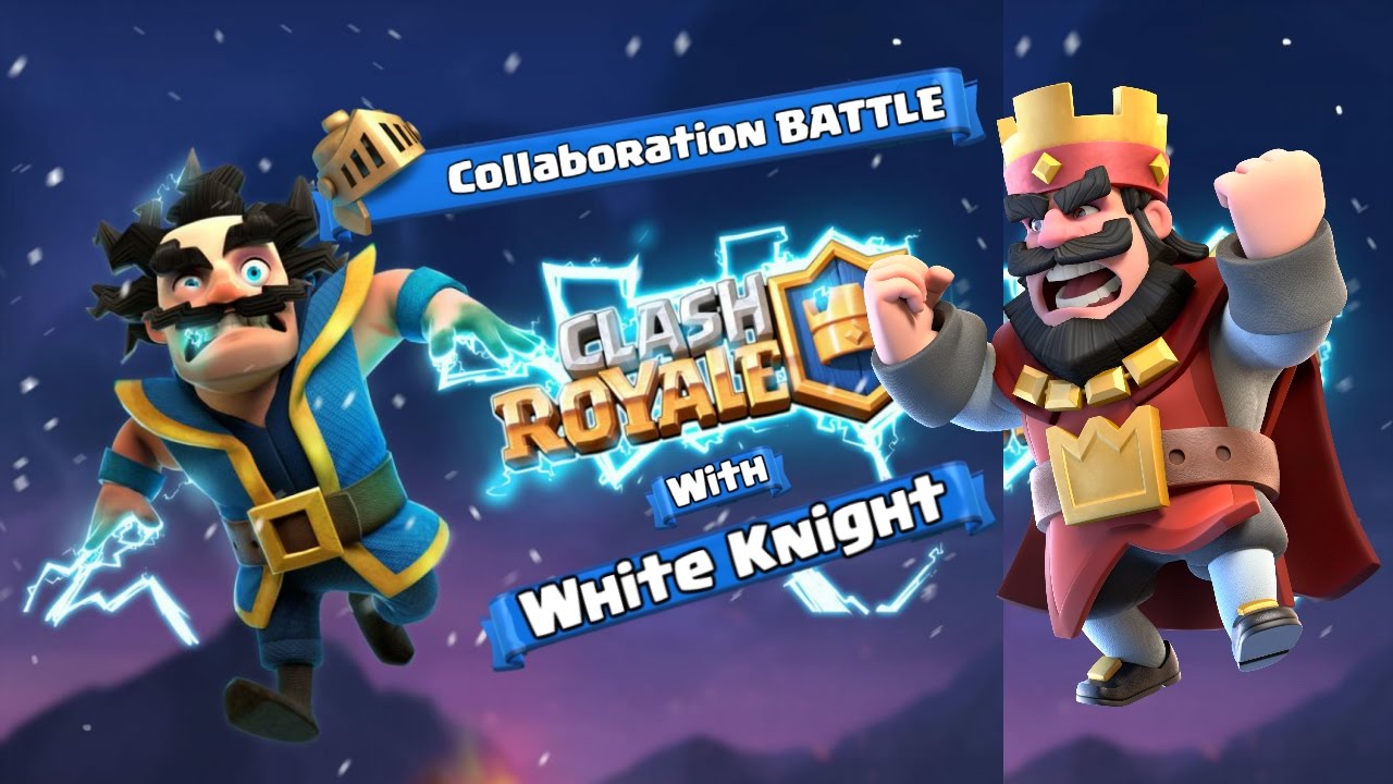 Collaboration on Clash Royale with White Knight - YouTube
