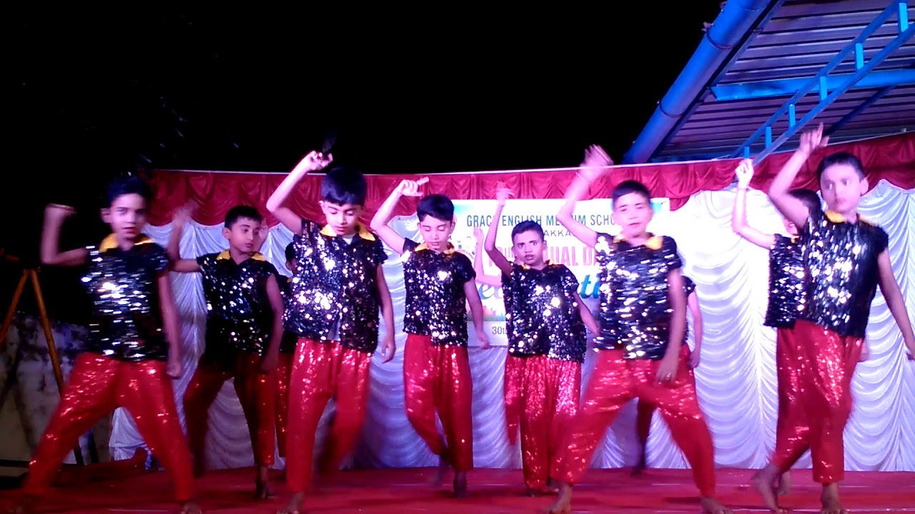 Dance by Nived Krishna & team in Grace School 18th Annual day - YouTube