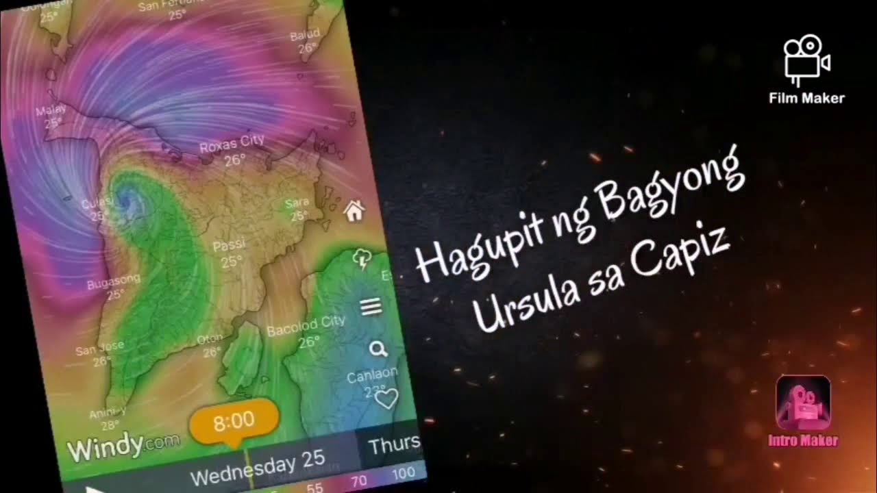 Bagyong Ursula ng iwan ng matinding pinsala sa Capiz - YouTube