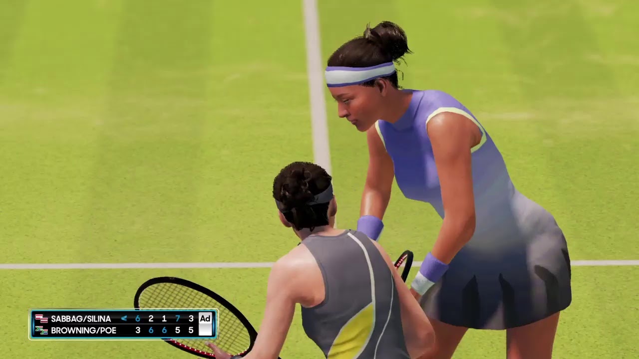 🔴LIVE WOMEN'S TENNIS DOUBLES SILINA II SABBAG VS POE II BROWNING - YouTube