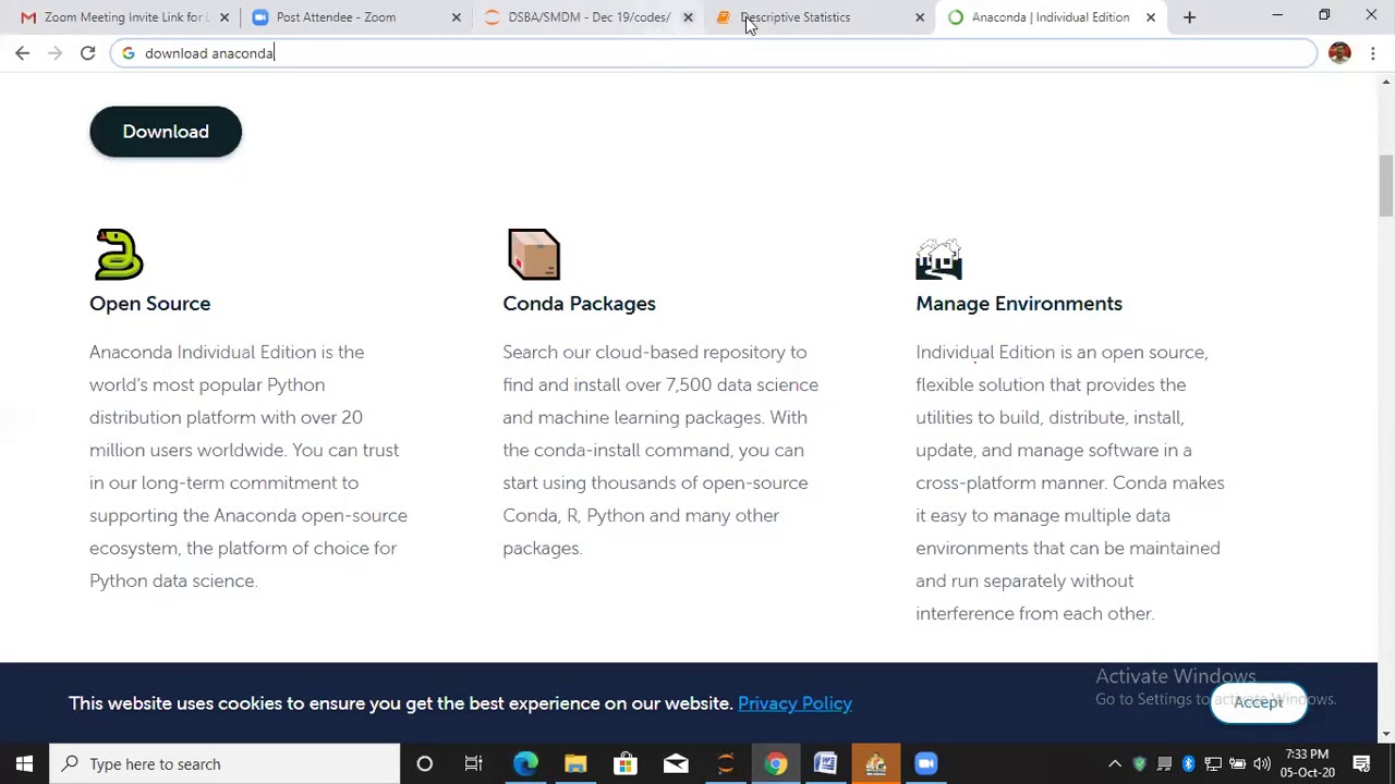 Day 1 Part 2 Lecture On Python By Mr Saurabh Agarwal Youtube