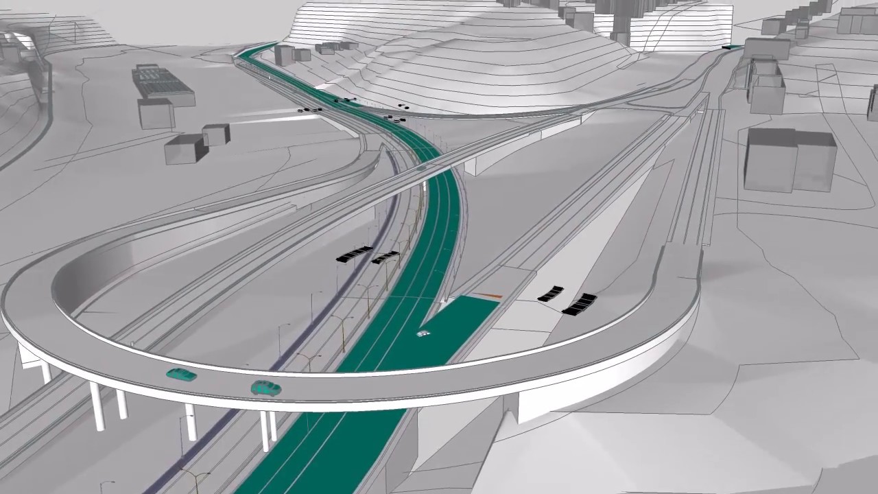 Urban design Ain ghazal amman jordan infrastructure of bridges and road ...