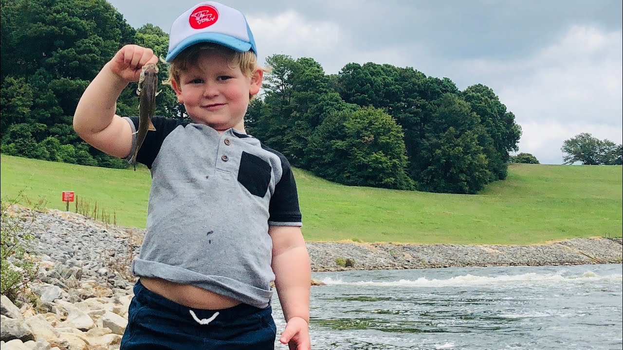 Fly Fishing At Enid Spillway with Kids Part 1(BASS, LONGEAR, CRAPPIE ...