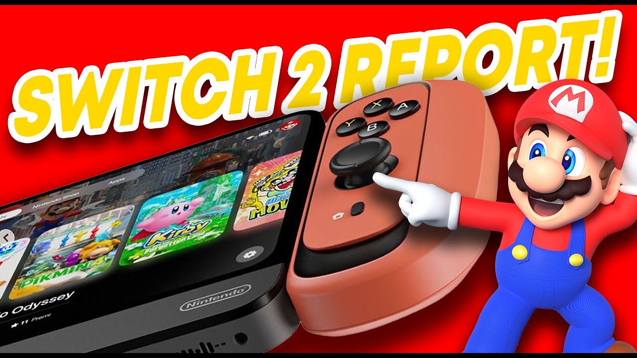 Breaking! Nintendo Switch 2 Huge Report Released - YouTube