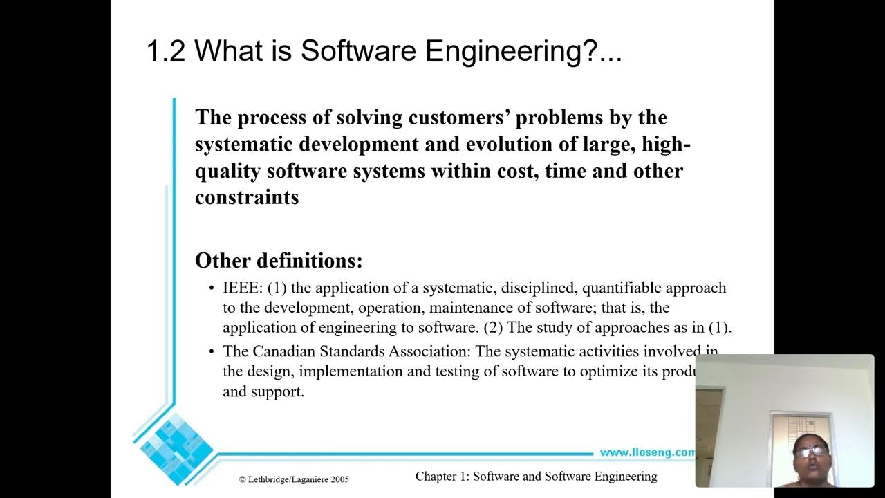 Introduction: Software Engineering - YouTube