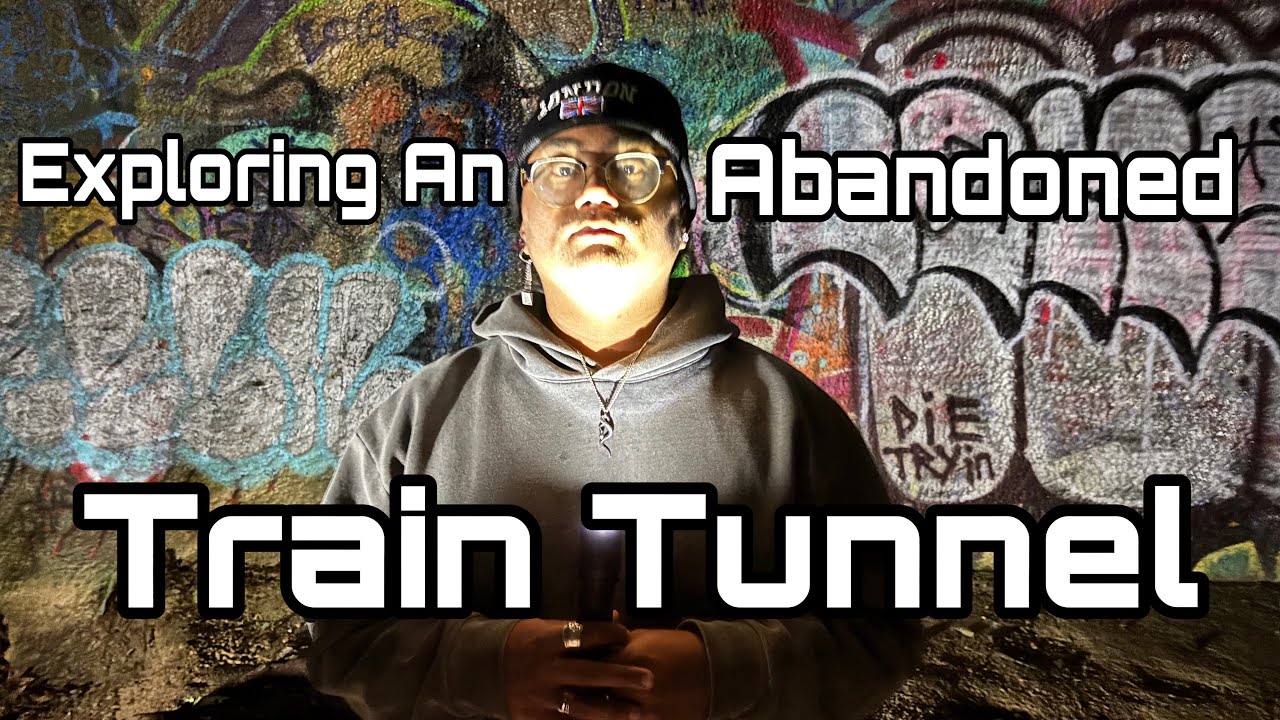 EXPLORING AN ABANDONED TRAIN TUNNEL!!! - YouTube