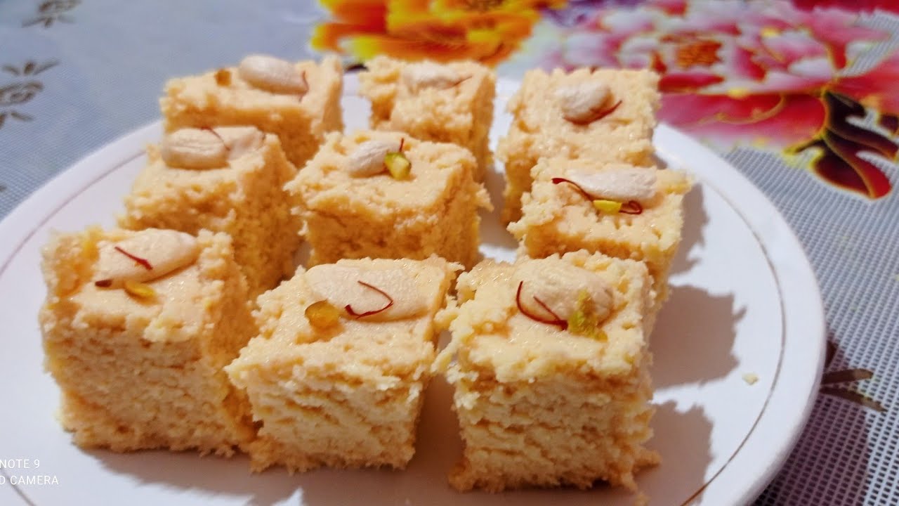 milk cake || Easy milk cake recipe at home || how to make milk cake ...