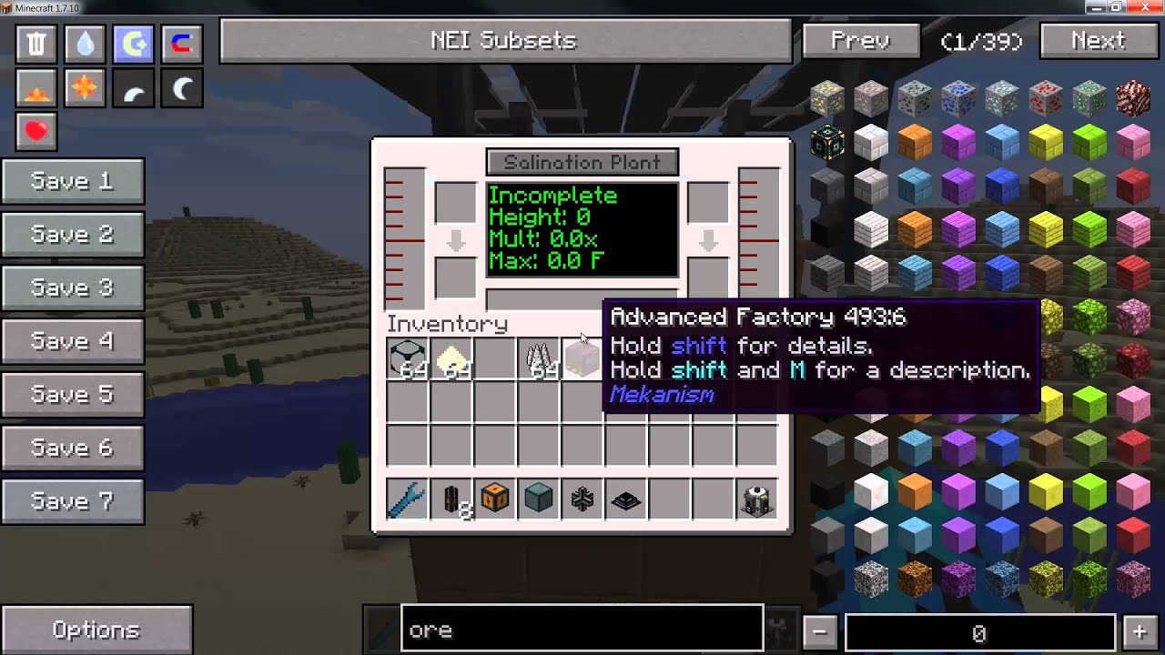 Minecraft Mekanism 4x Ore Processing Demo (1.7.10) Part 2 of 3 - YouTube