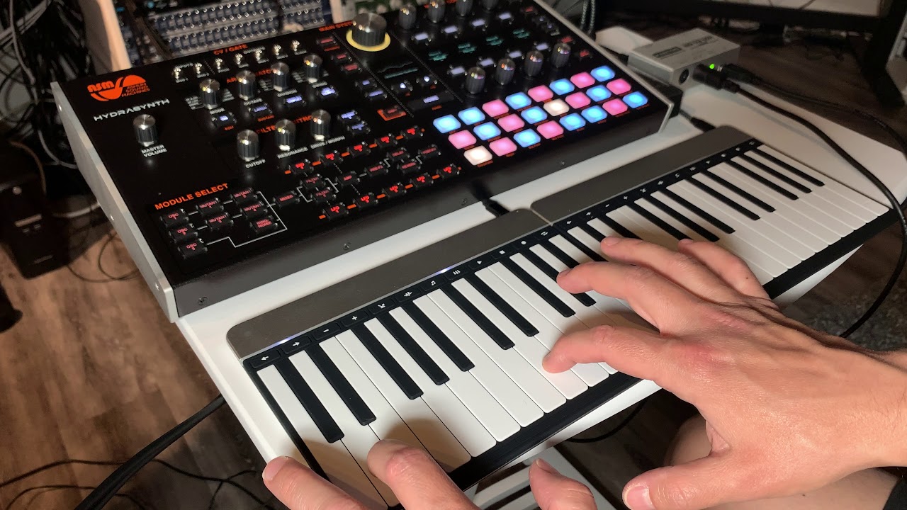 Hydrasynth Generative Style Patch w MPE Control - YouTube