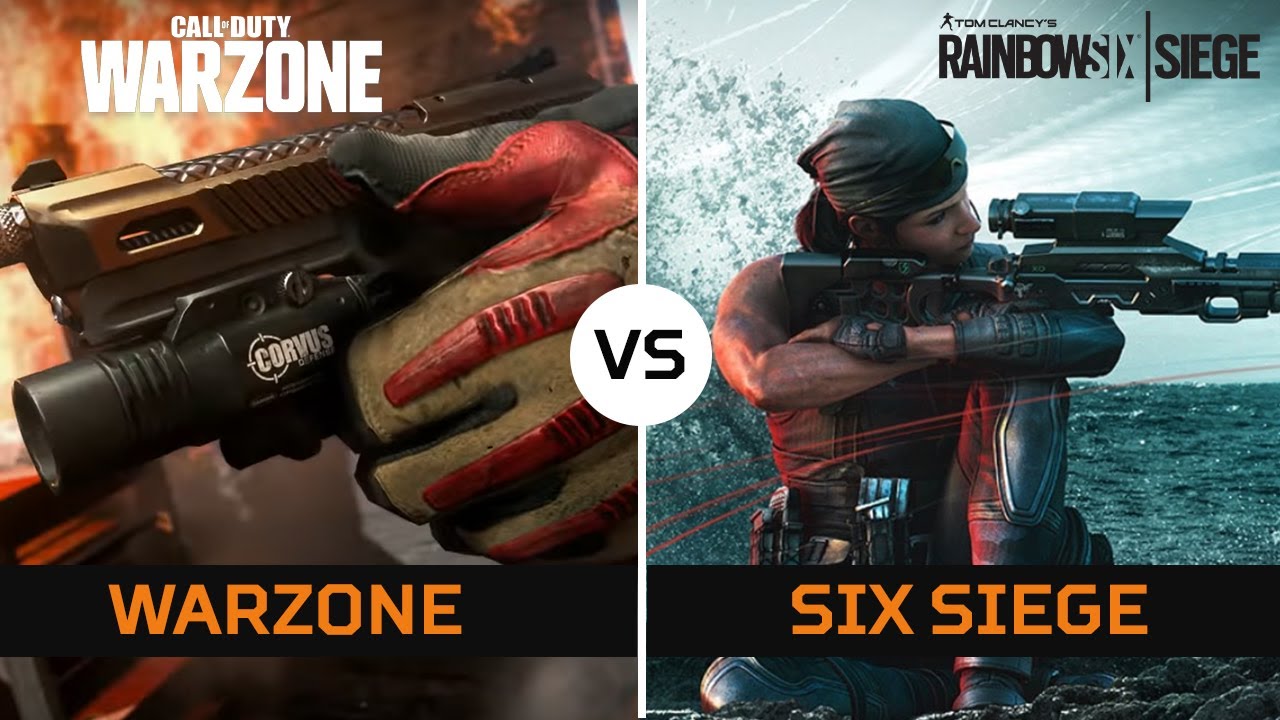 Rainbow Six Siege vs Call of Duty: Modern Warfare Warzone | Graphics ...