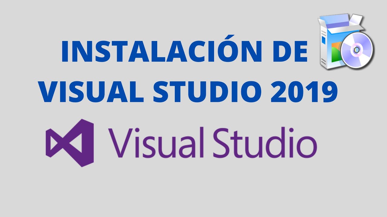Instalación de Visual Studio 2019 - YouTube