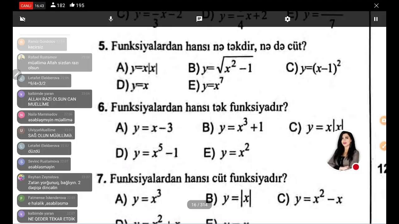 funksiyalar (051-641-88-34) - YouTube