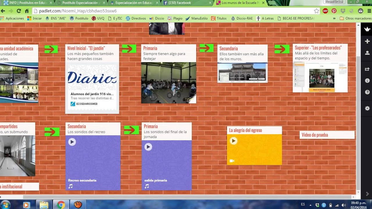 Cargar video en Padlet - YouTube