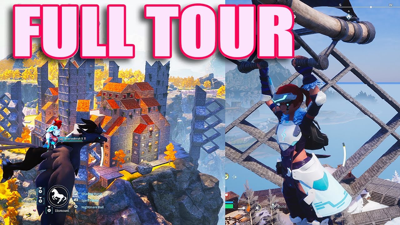 Palworld Full Tour - 3 Bases Metal , Coal & Pure Quartz - YouTube