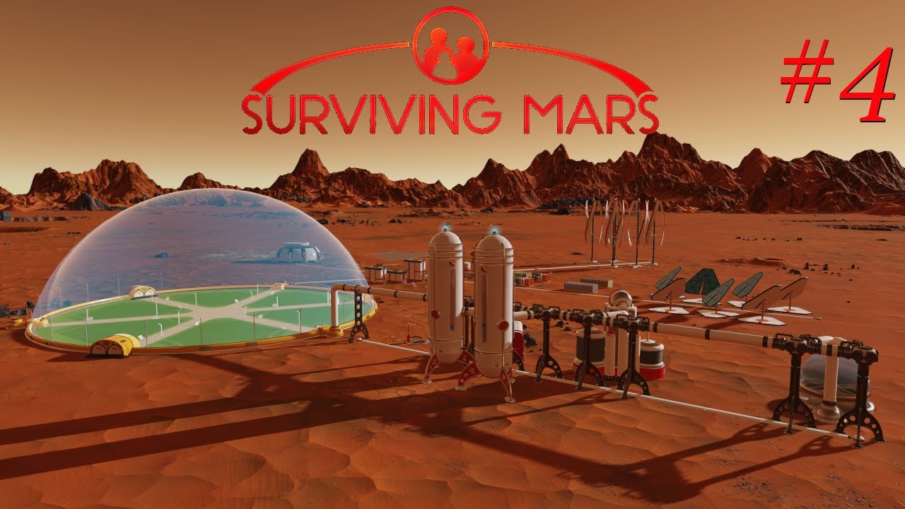 Surviving Mars - 4 - Mars first touch of humanity - YouTube