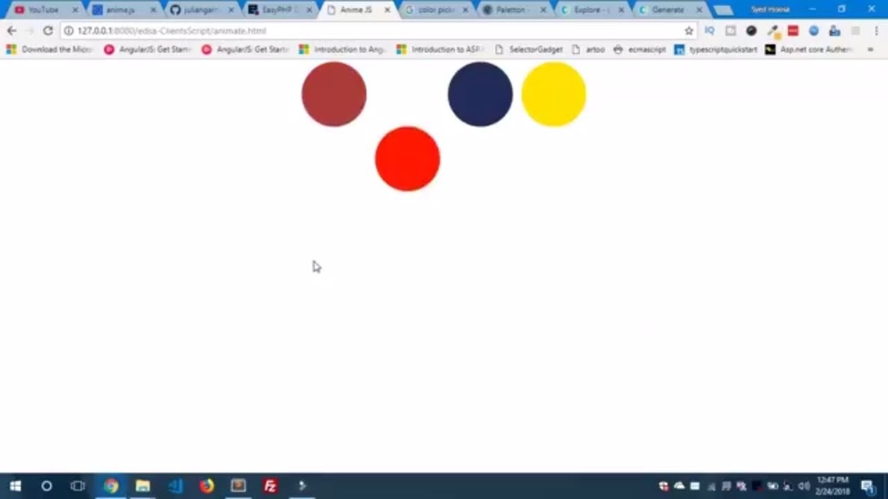 Anime Js The Javascript Animation Engine Youtube