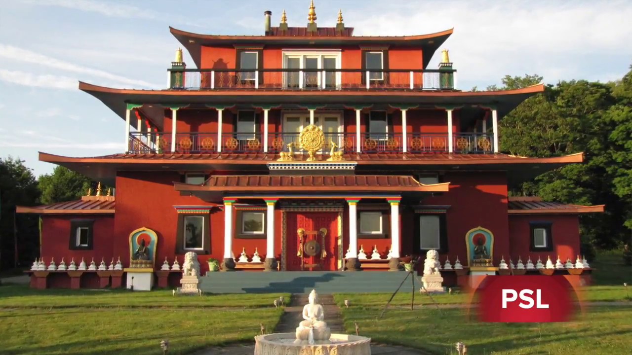 New Stupa Garden Being Built in the Padma Samye Ling Meadow! - YouTube