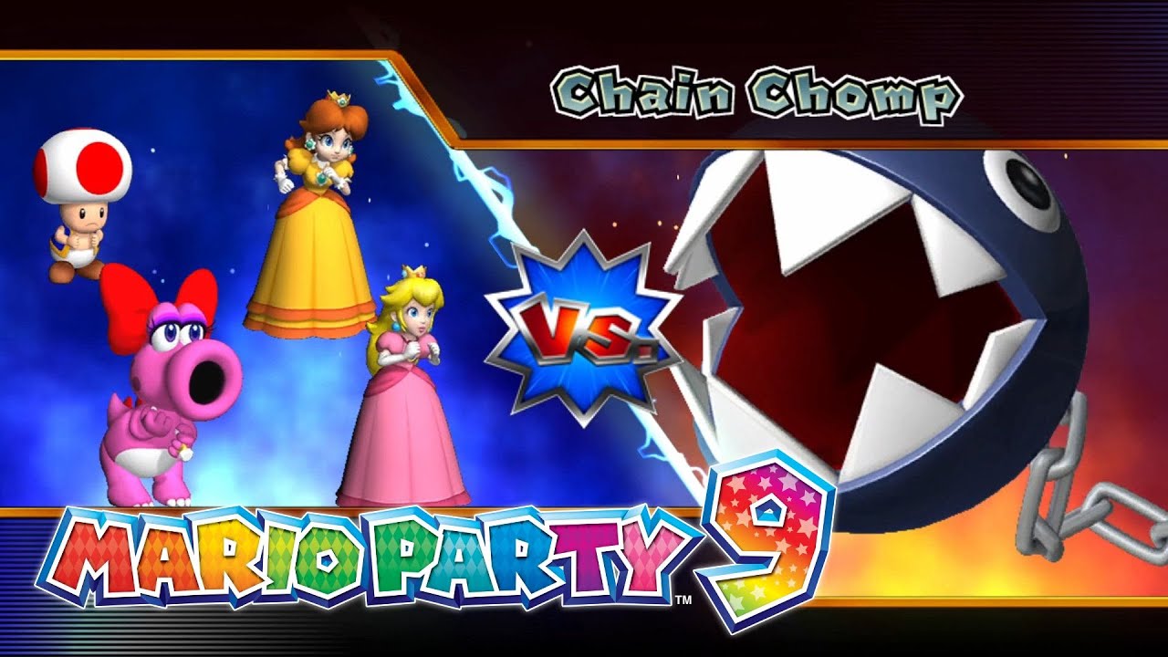 Mario Party 9 - Boss Rush // Peach, Daisy, Birdo, Toad [Master ...