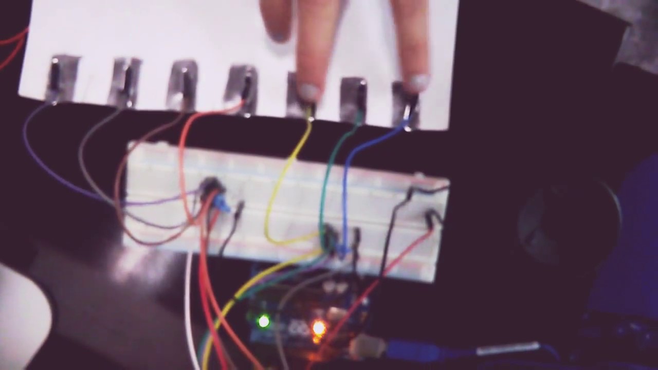 DIY piano | Arduino - YouTube