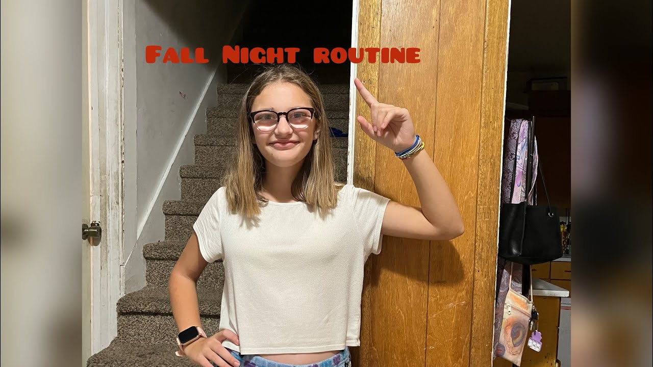 Fall Night Routine🎃 Youtube