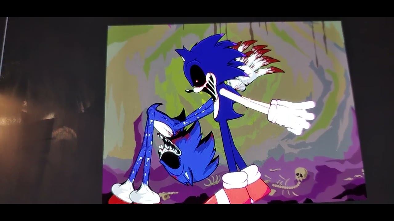 Faker exe vs Sonic. exe (dc2) анимация - YouTube