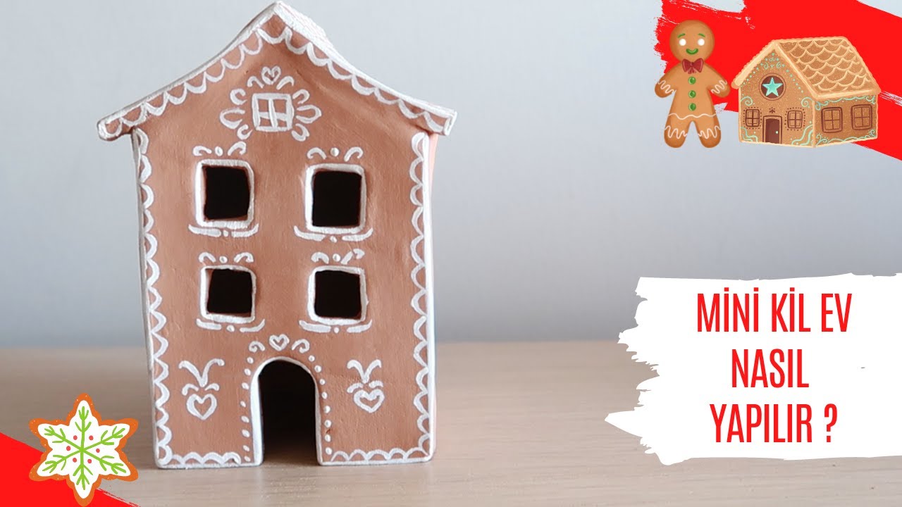 MİNİ KİL EV NASIL YAPILIR ?? // TINY CLAY HOUSE - YouTube